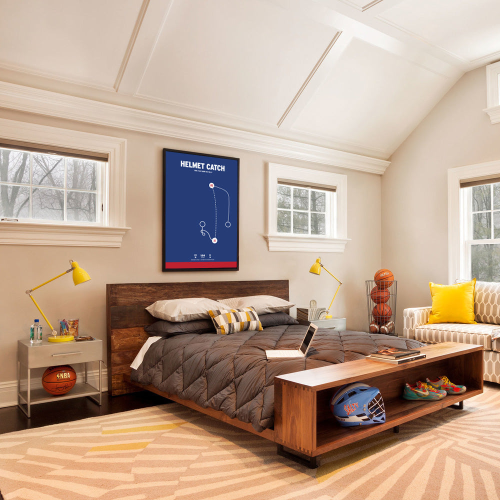 The Helmet Catch Poster - Giants Eli to Tyree | Prinstant Replays