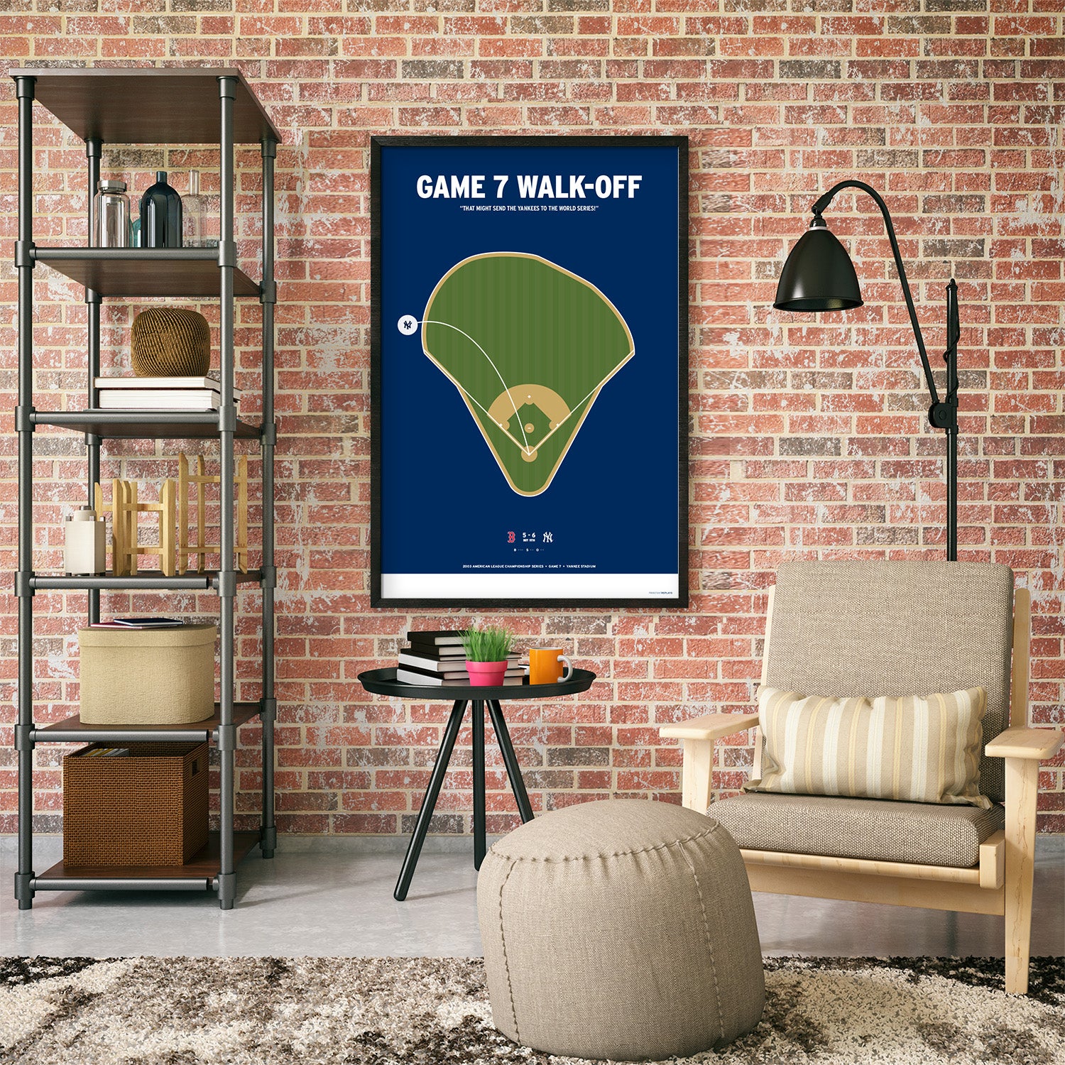 Yankees 2003 ALCS Game 7 Walk-Off Print | Prinstant Replays