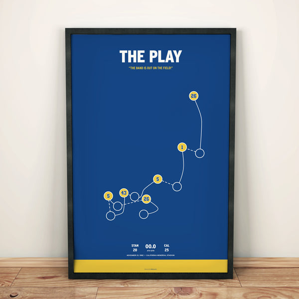 Cal - The Play Poster | Prinstant Replays