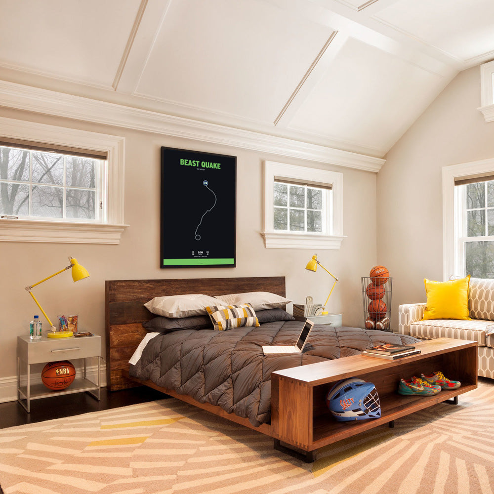 Beast Quake - Seahawks Poster | Prinstant Replays