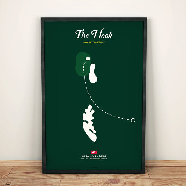 Bubba Watson The Hook Poster | Prinstant Replays
