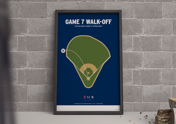Yankees 2003 ALCS Game 7 Walk-Off Print | Prinstant Replays