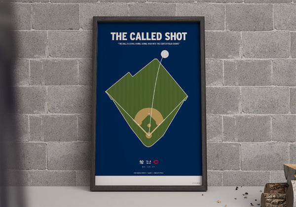 Yankees Babe Ruth Called Shot Print | Prinstant Replays