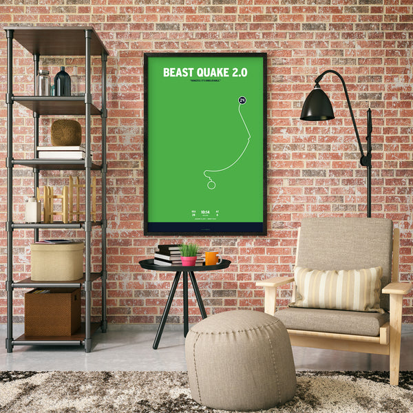 Beast Quake 2.0 - Seahawks Poster | Prinstant Replays