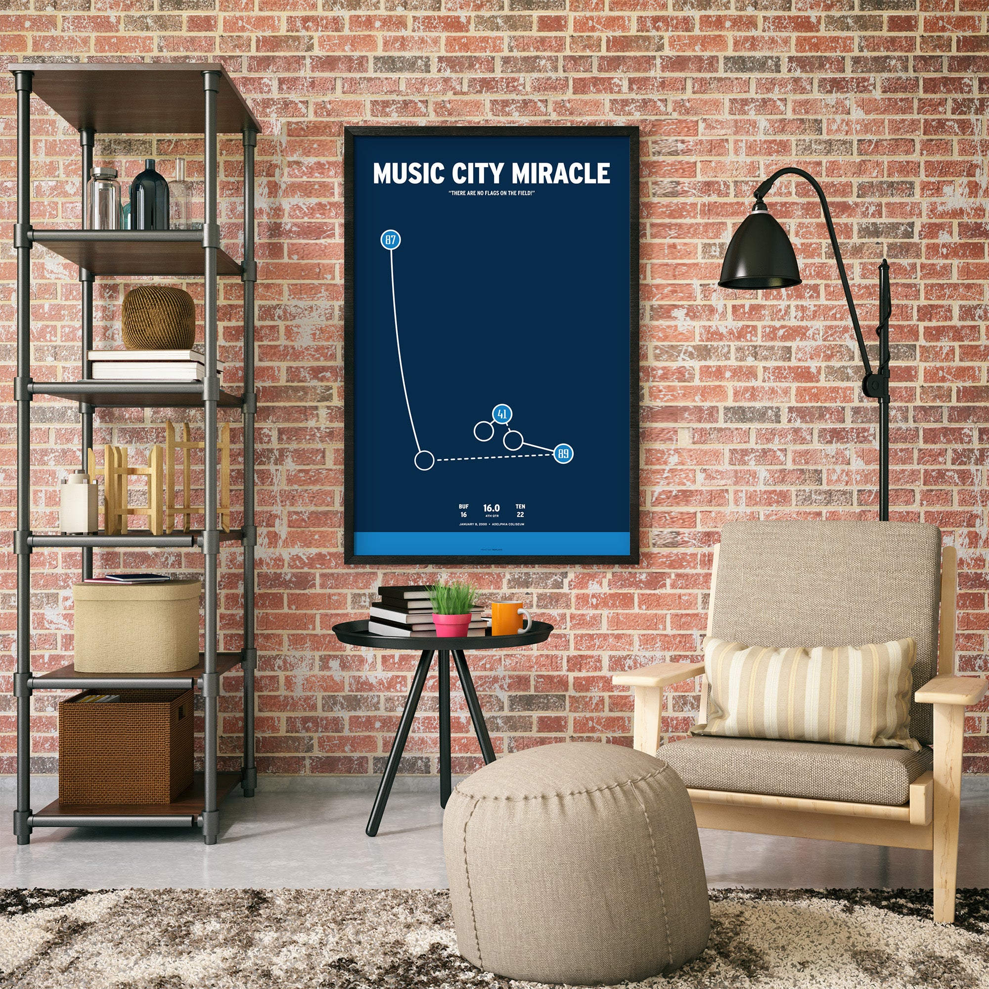 Music City Miracle - Titans Poster | Prinstant Replays